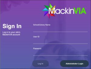 Log into MackinVIA Website and App – MackinVIA Help